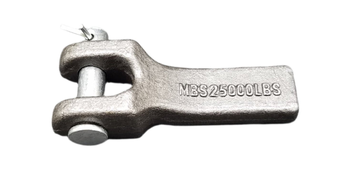 Brophy Forged Safety Chain Retainers 3/8" Weld-On 25,000lbs Weight Lim ...