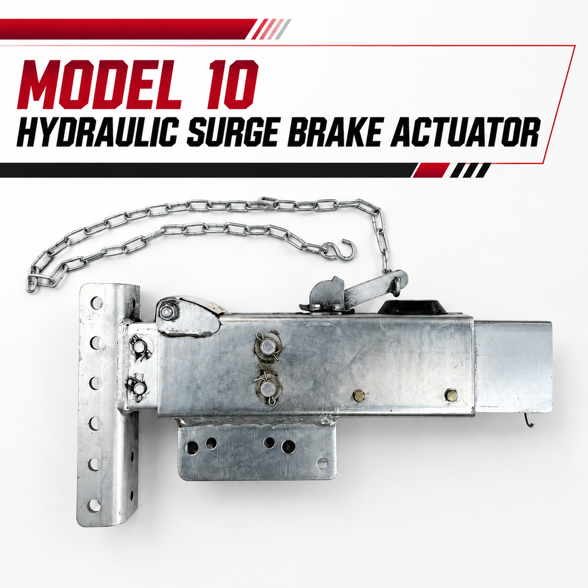 Dexter Model 10 Hydraulic Brake Actuator — Solenoid — 6-Hole Adjustabl ...