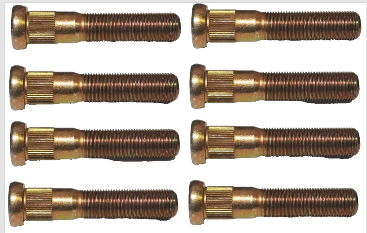 8 Wheel Studs -Trailer Axle Dexter 10K 12K Lug Hub Stud Bolt 5/8"x3.12 ...