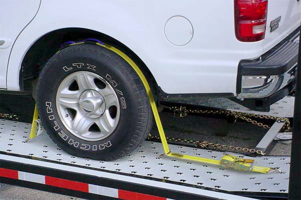 Cargo Control 2 x 10 Adjustable Wheel Lashing with Ratchet and Grips ...