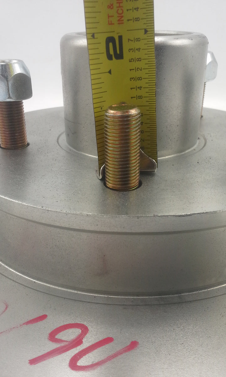UFP by Dexter DB-35 5-Lug 10 Zinc Plated Rotor Assembly #41019 3700LB ...