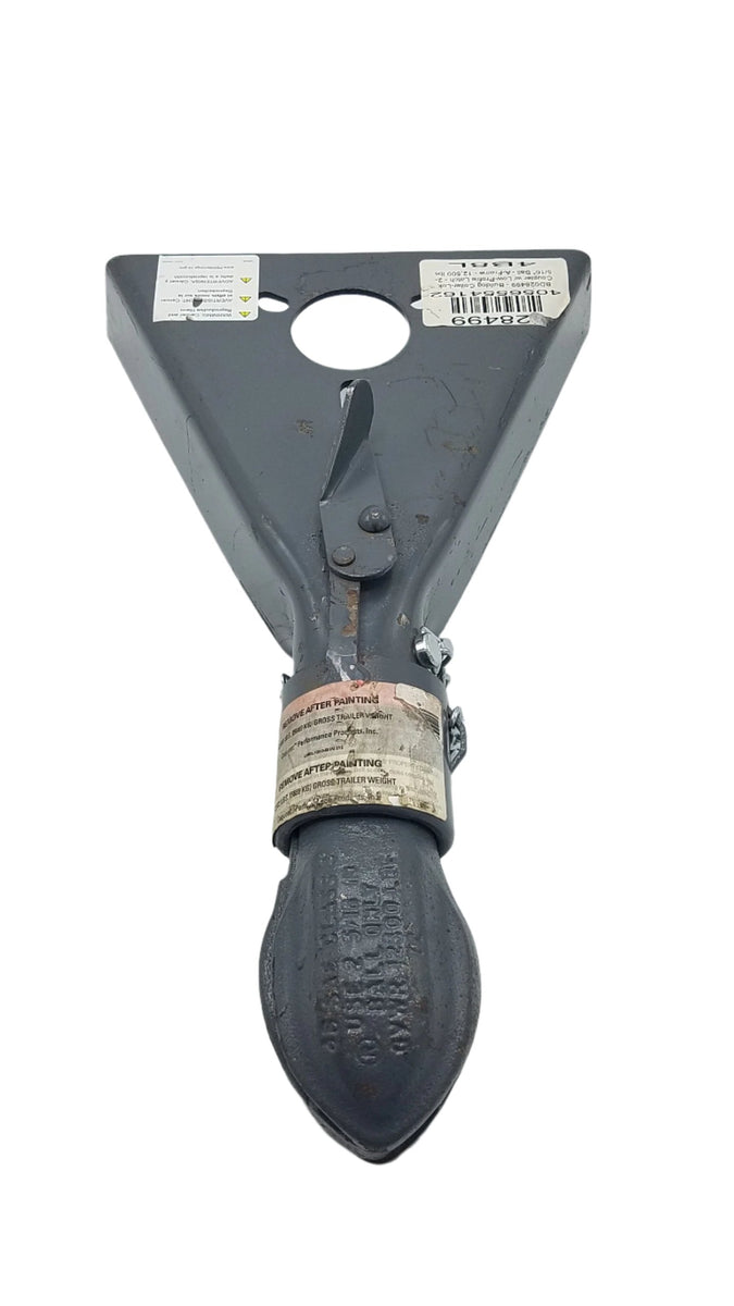Bulldog Collar-Lok Coupler w/ Low-Profile Latch - 2-5/16" Ball - A-Fra ...