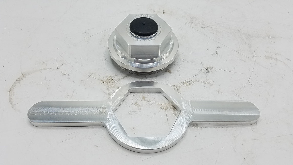 X1 Oil Cap, 2.875"-12, Billet Aluminum, Fits Lippert & Dexter, 6K-8K ...