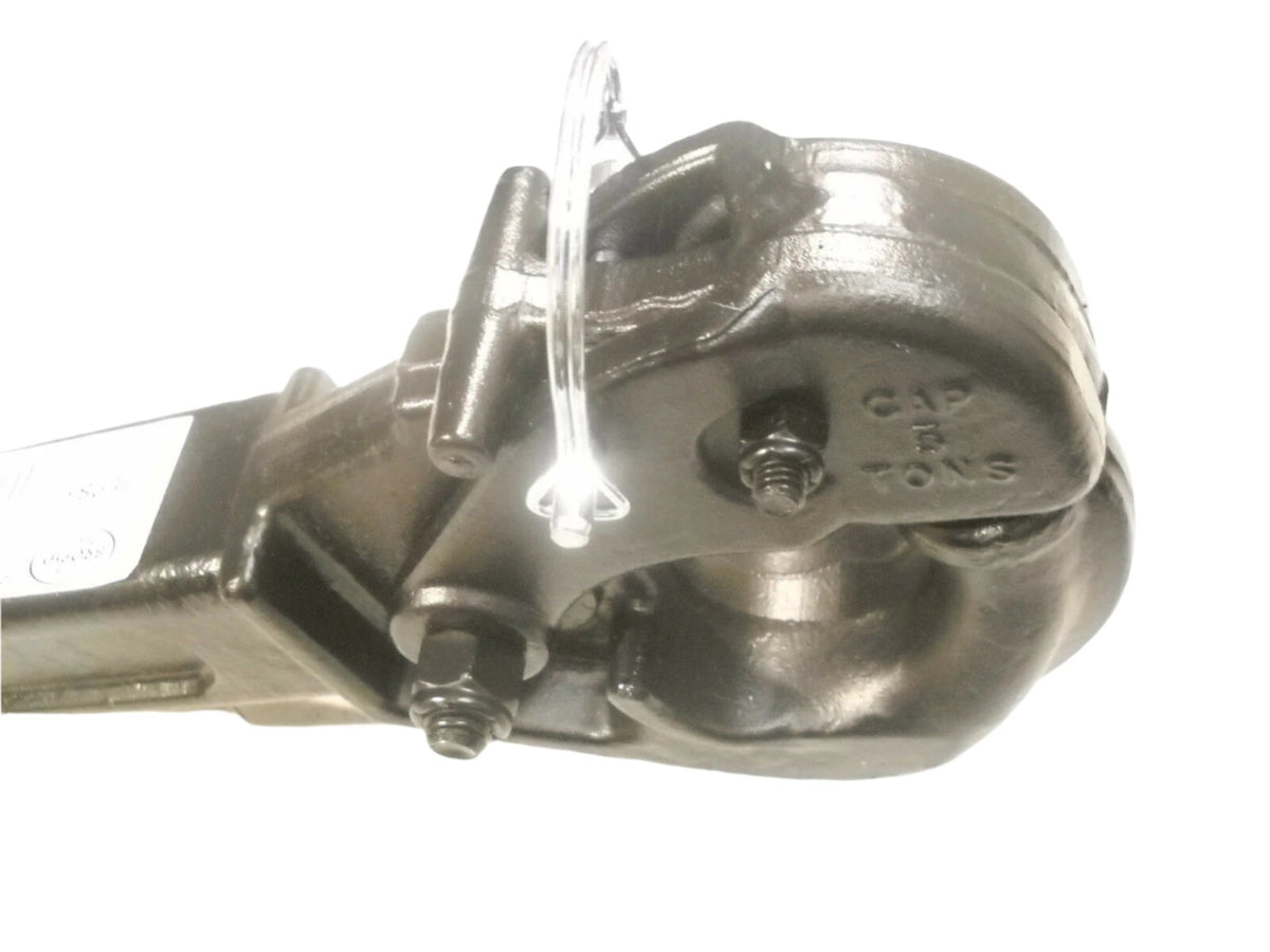 Brophy Solid Steel Pintle Hook with Shank Hitch Latch Pin 10,000# Capa ...